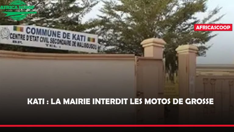Kati : la mairie interdit les motos de grosse cylindrée bruyantes ...